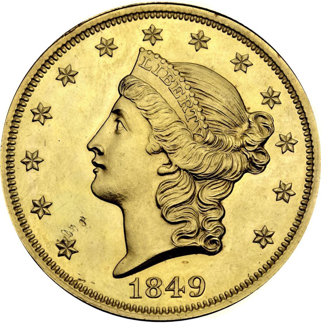 1849 Double Eagle Proof - U.S. Asset Advisors