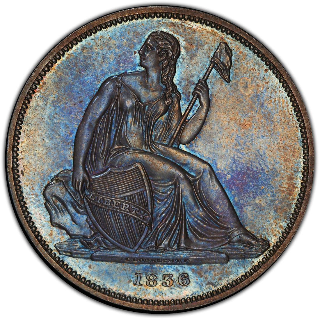 1836 $1 Original, Coin Alignment (Proof) - U.S. Asset Advisors